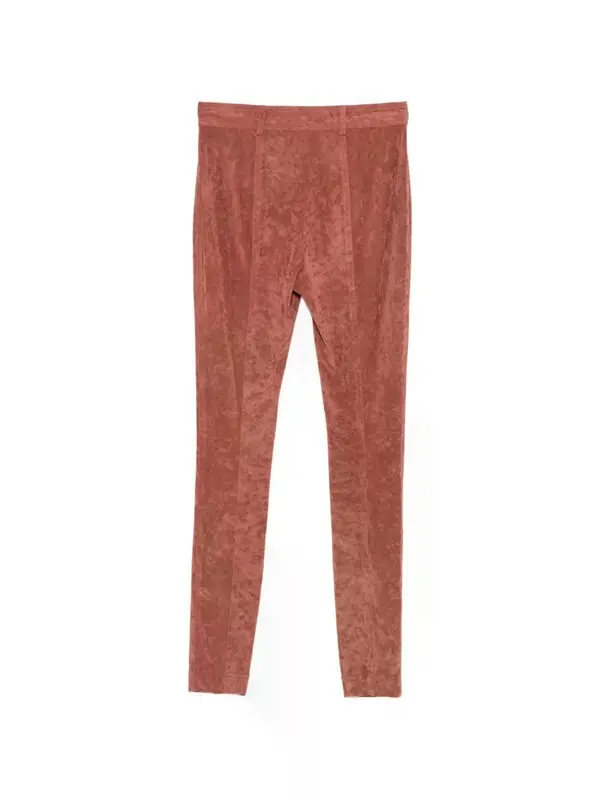 Alberta Ferretti Belt-loop Slim Fit Trousers