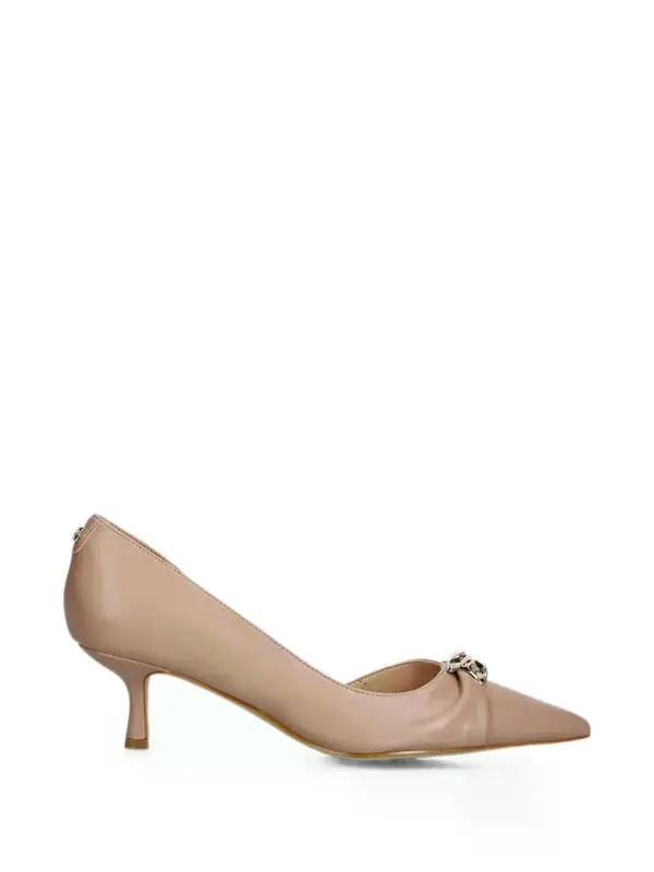 Guess Logo Plaque Pointed-toe Pumps