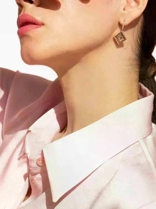 WITH LOVE Diamond Drop Earrings