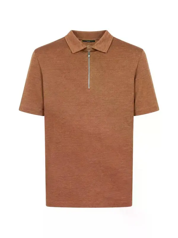 TOMBOLINI Quarter-zip Polo Shirt