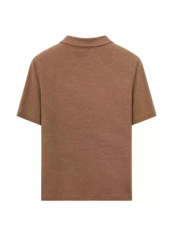 TOMBOLINI Quarter-zip Polo Shirt