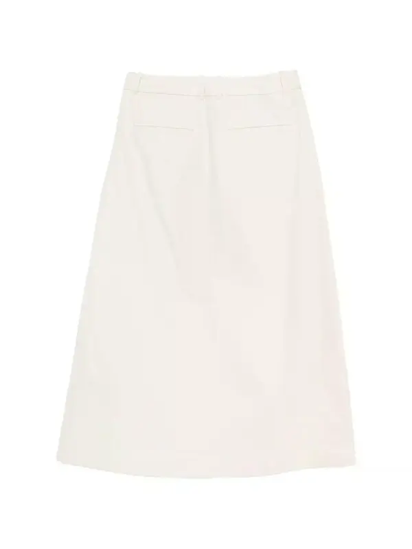 JOSEPH Kharis Pleated Midi Skirt