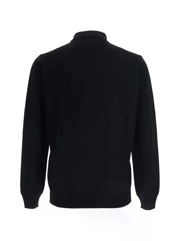 KANGRA Button-fastening Knitted Polo-shirt