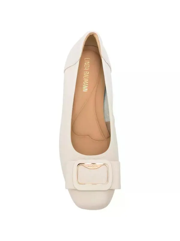 LINDA BAUMANN Buckle-detail Ballet Flats
