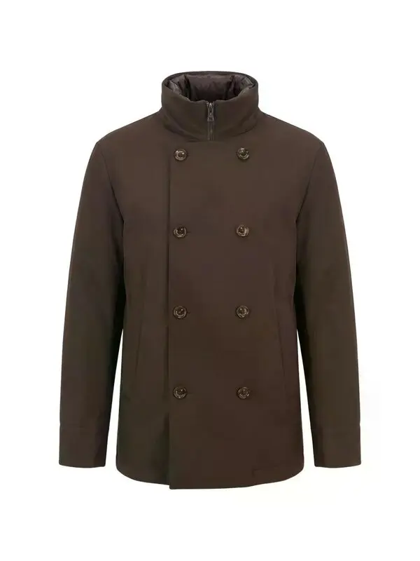 MONTECORE Double-breasted High-neck Jacket