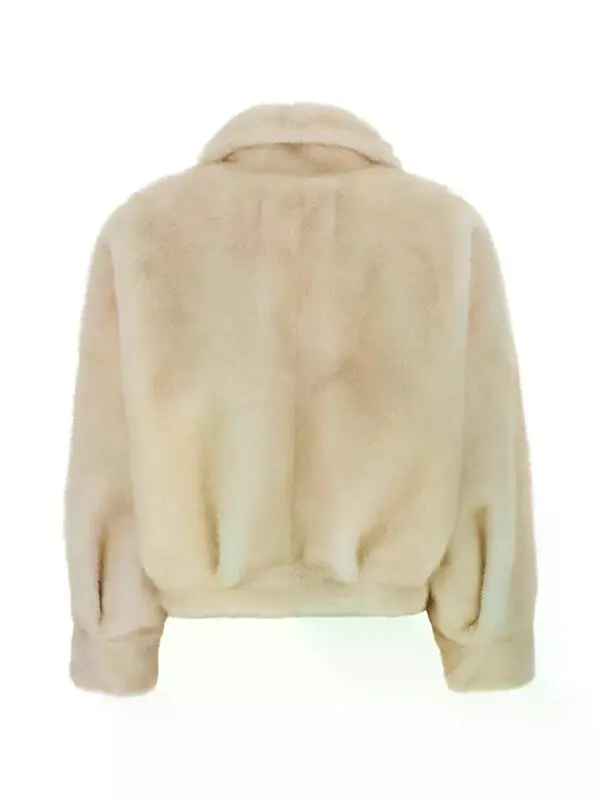 VALENTINI 1972 Faux-fur Zip-up Jacket
