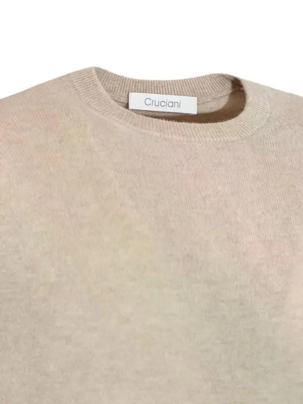 CRUCIANI Crew-neck Long-sleeve Sweater