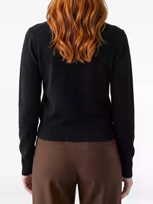 Federica Tosi Cross-neck Cut-out Sweater