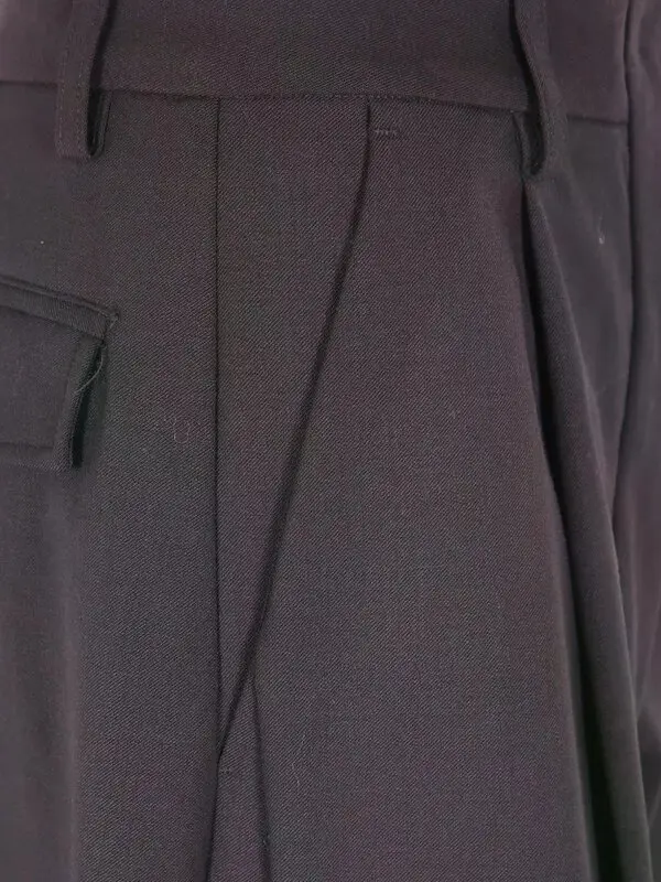 THELATEST Pleated Wide-leg Trousers