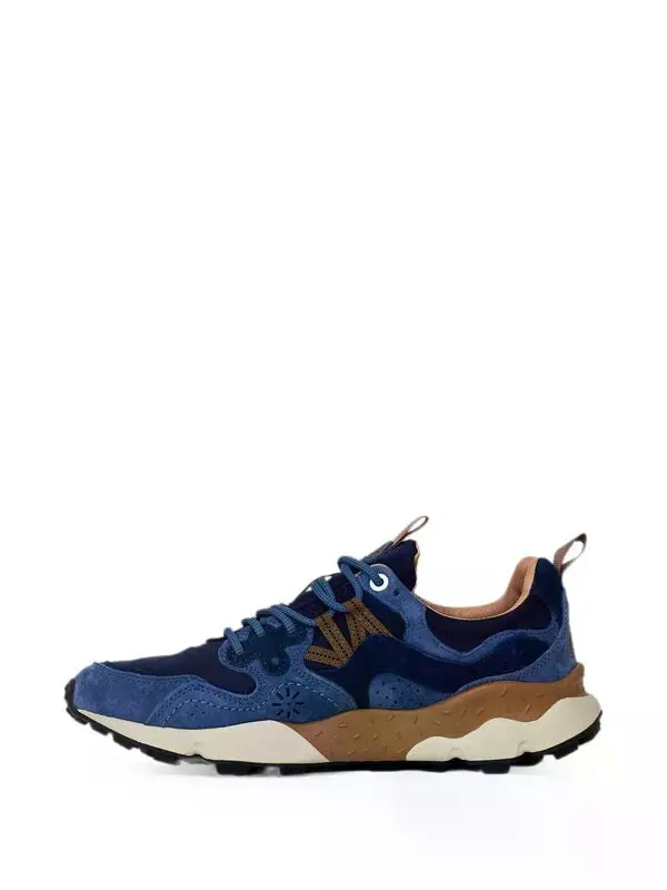 FLOWER MOUNTAIN Yamano 3 Suede Sneakers - Blue