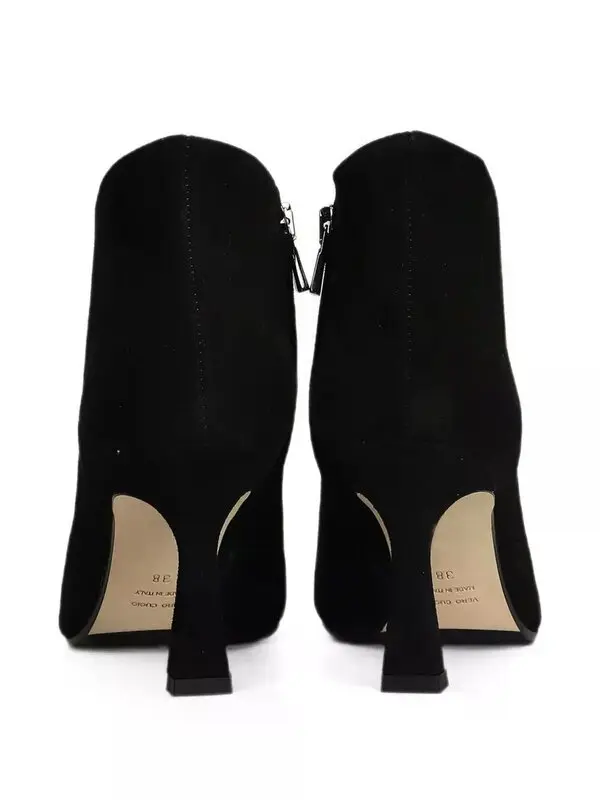 THE SELLER Pointed-toe V-cut Ankle Boots