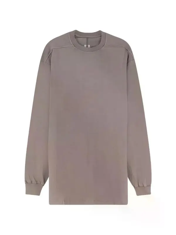 Rick Owens Long-sleeves Crew-neck Sweater - Neutrals