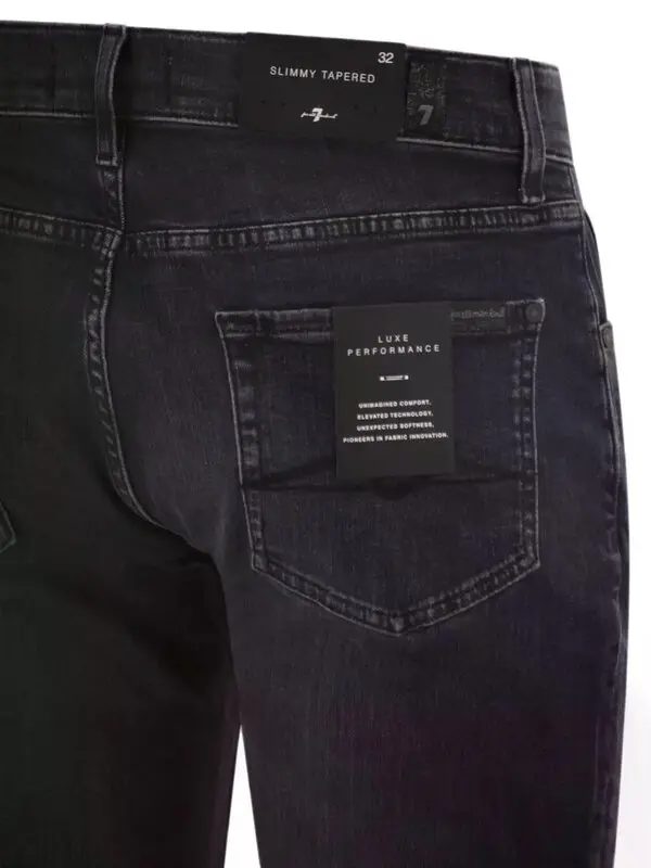 7 For All Mankind Belt-loop Buttoned Jeans