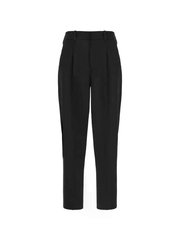 PT TORINO Pleated Elasticated Waist Trousers