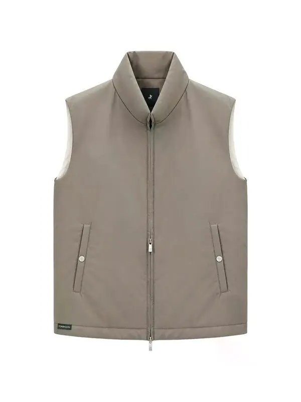 TOMBOLINI Logo-plaque Zip-up Gilet