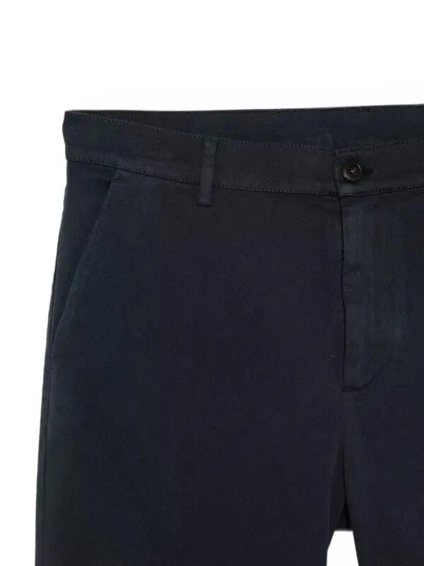 Canali Twill-weave Slim-fit Trousers