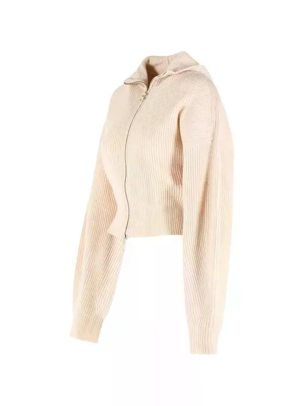 Sportmax Ribbed-knit Hooded Cardigan