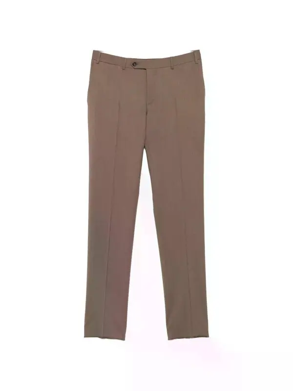 Canali Pressed-crease Tailored Trousers