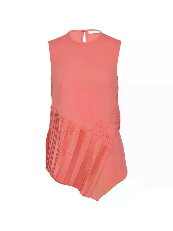CLUB21 Pleated-panel Blouse