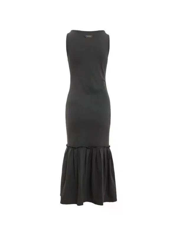 NACHE Layered Ruffled-hem Maxi Dress