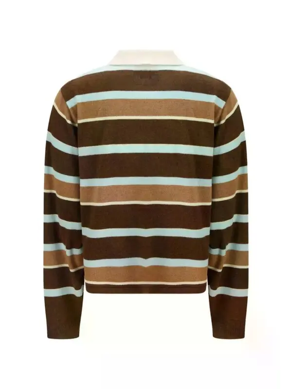 Guest In Residence Striped Cashmere Sweater