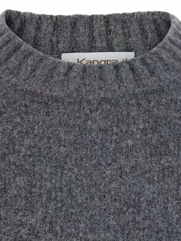 KANGRA Ribbed-trim Sweater