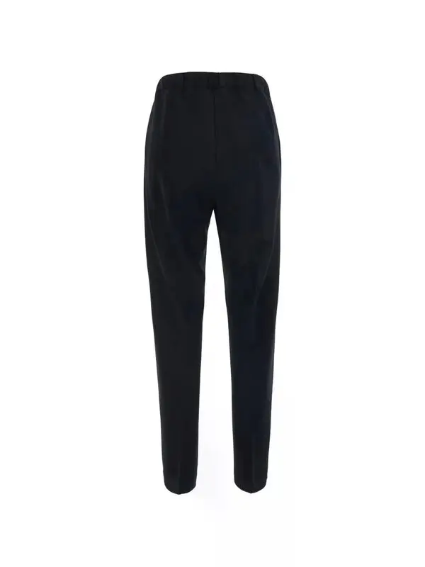 SEMICOUTURE Drawstring-waist Pressed-crease Trousers