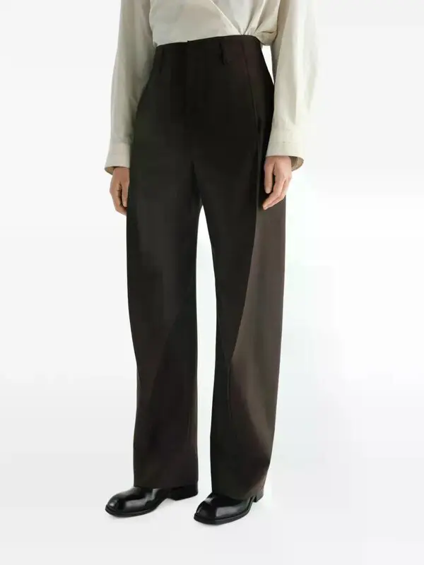 LEMAIRE Baggy Pants In Tropical Wool Blend