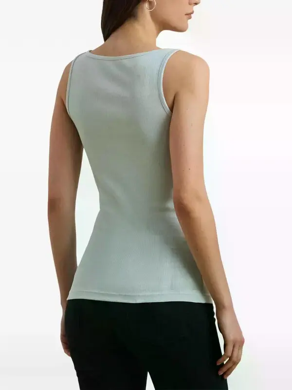 Ralph Lauren Ribbed-knit Tank Top