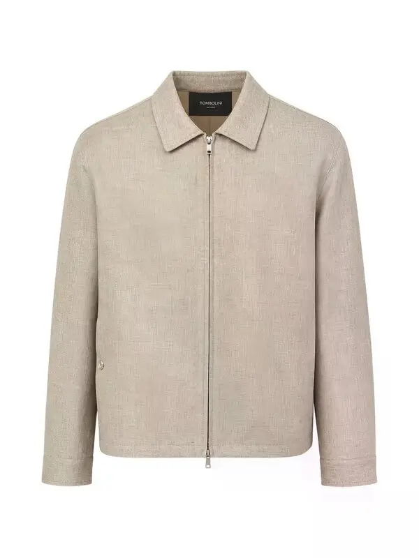 TOMBOLINI Zip-up Collared Jacket