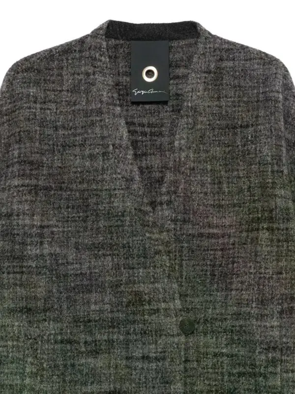 Giorgio Armani Button-fastening V-neck Coat