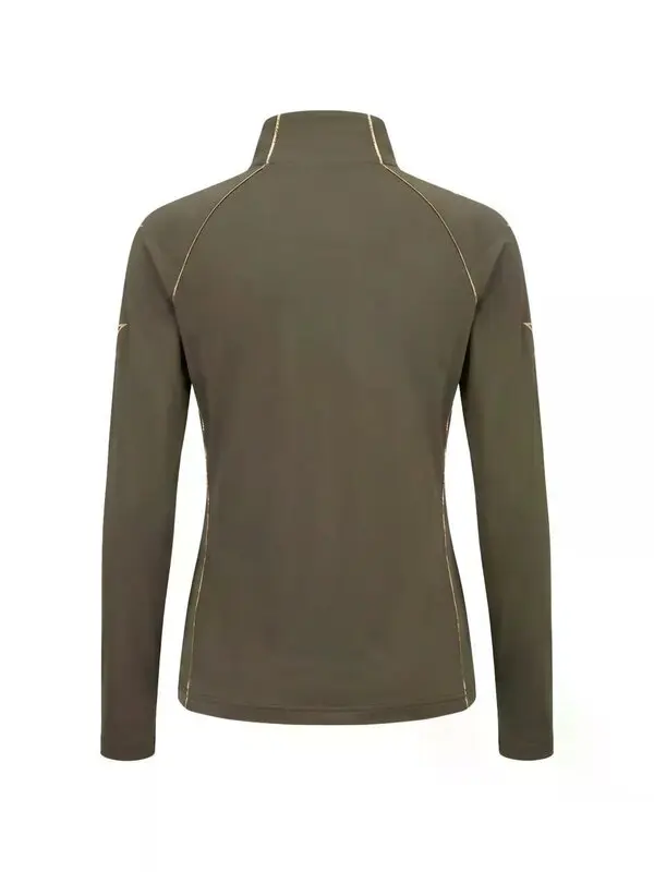 HIGH SOCIETY Stella Star-patch Half-zip Base Layer
