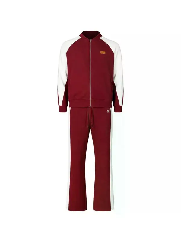 MAISON HIDEOUT Logo-patch Panelled Tracksuit