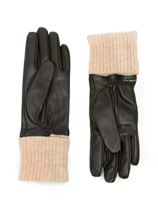 TWINSET Logo-plaque Gloves
