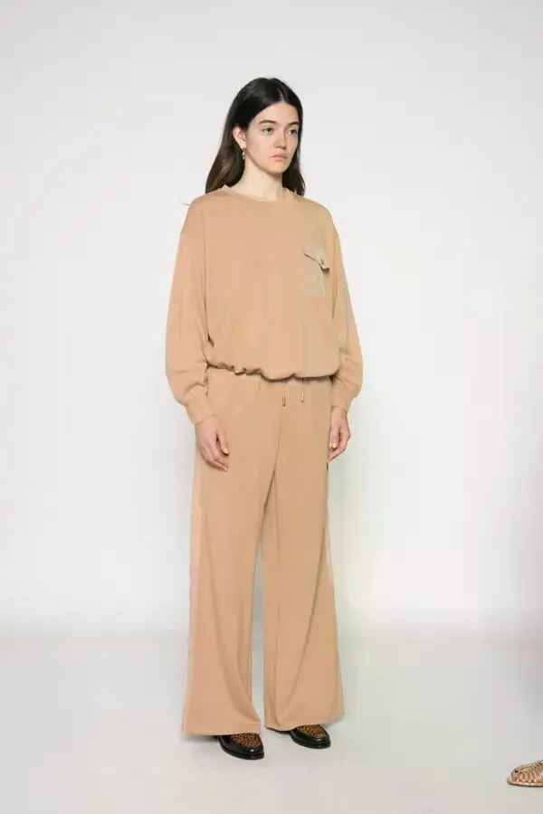 TWINSET Flap-pocket Drop-shoulder Sweatshirt