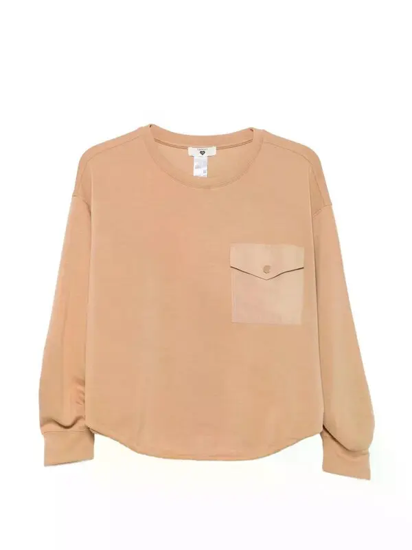 TWINSET Drop Shoulder Sweatshirt - Neutrals