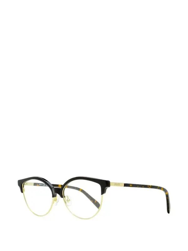 Emilio Pucci Browline Glasses - Black