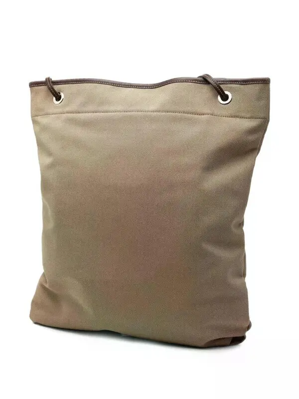 Prada Canapa Logo Crossbody Bag - Neutrals