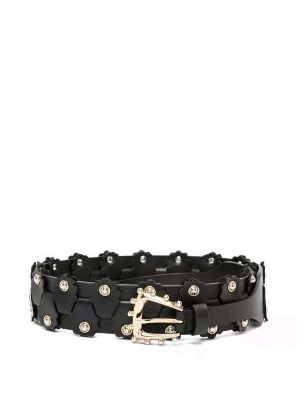 Sandro Flower-embellished Belt