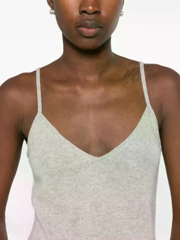 Eric Bompard Cashmere Spaghetti-strap Top