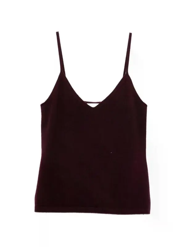 Eric Bompard V-neck Cashmere Tank Top