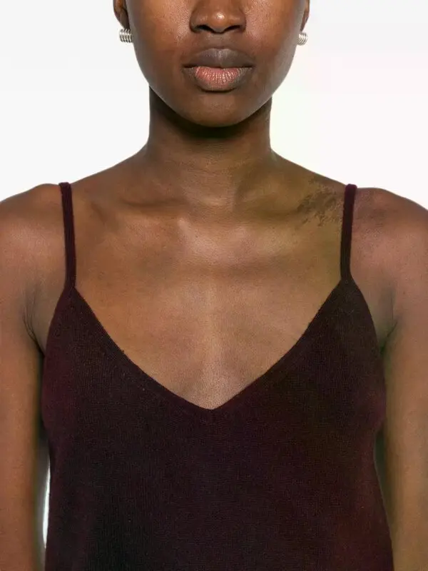 Eric Bompard V-neck Cashmere Tank Top