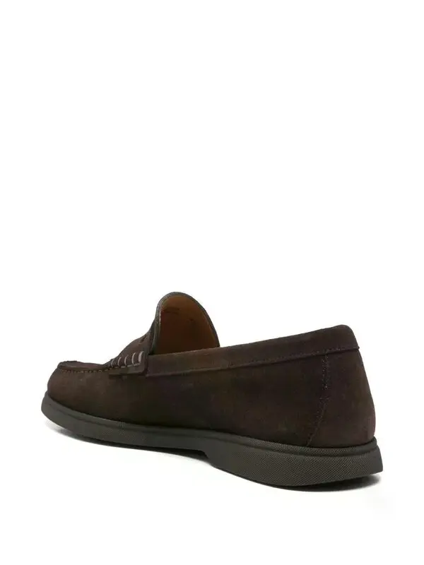 BOSS Suede Slip-on Loafers