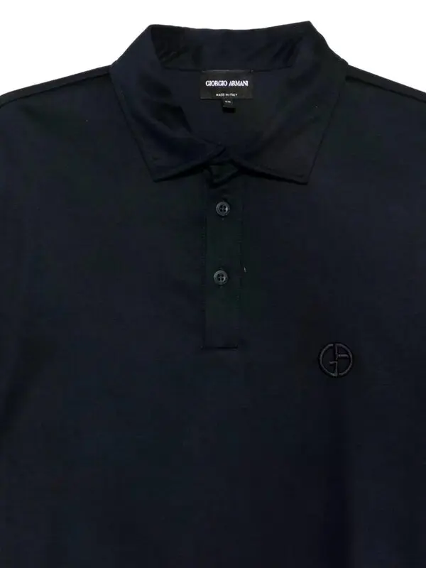 Giorgio Armani Logo-embroidered Polo Shirt