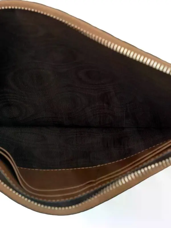 Gucci Microssima Clutch Bag - Brown