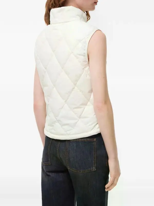 Burberry Packable Quilted Nylon Cheswick Gilet - White