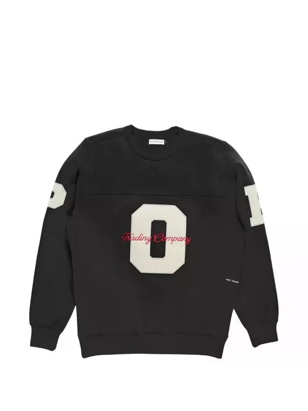 POP TRADING COMPANY Logo Patch Crewneck Sweater