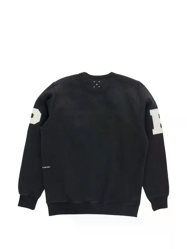 POP TRADING COMPANY Logo Patch Crewneck Sweater