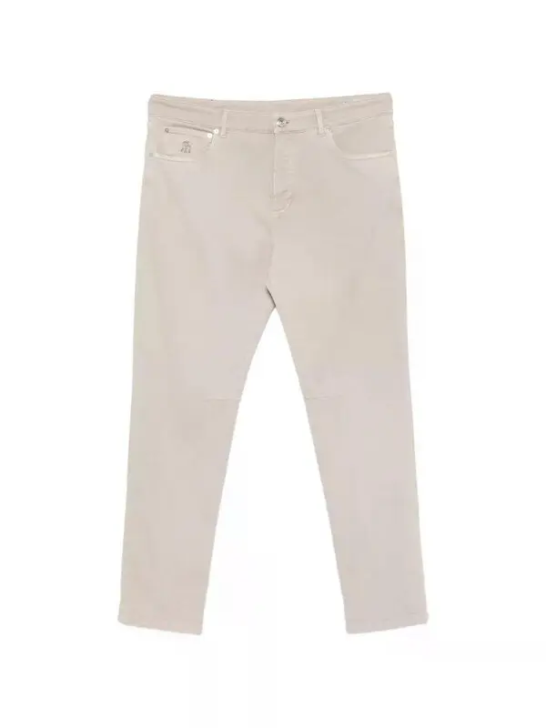 Brunello Cucinelli Five-pocket Straight-leg Jeans