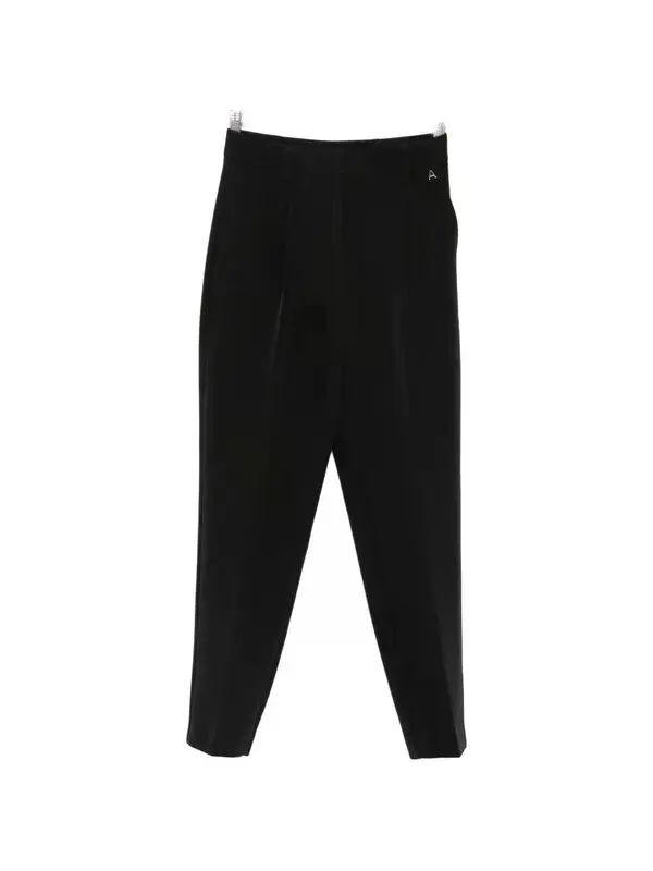 TWINSET Pleated-detail Cropped Trousers